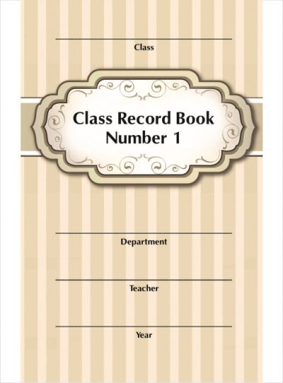 Class Record Book Number 1 – HERALD AND BANNER PRESS